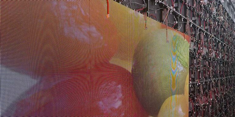 P3.076mm indoor 6.4x3.84m LED screen to Malaysia - TLI LED